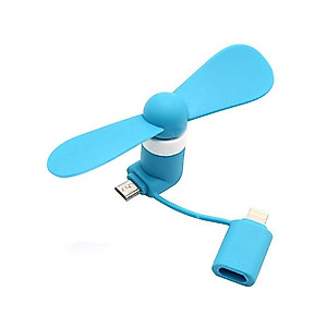 FNWD 2-in-1 Mini Portable Electric Hand-held USB Phone Fan (3-SET)