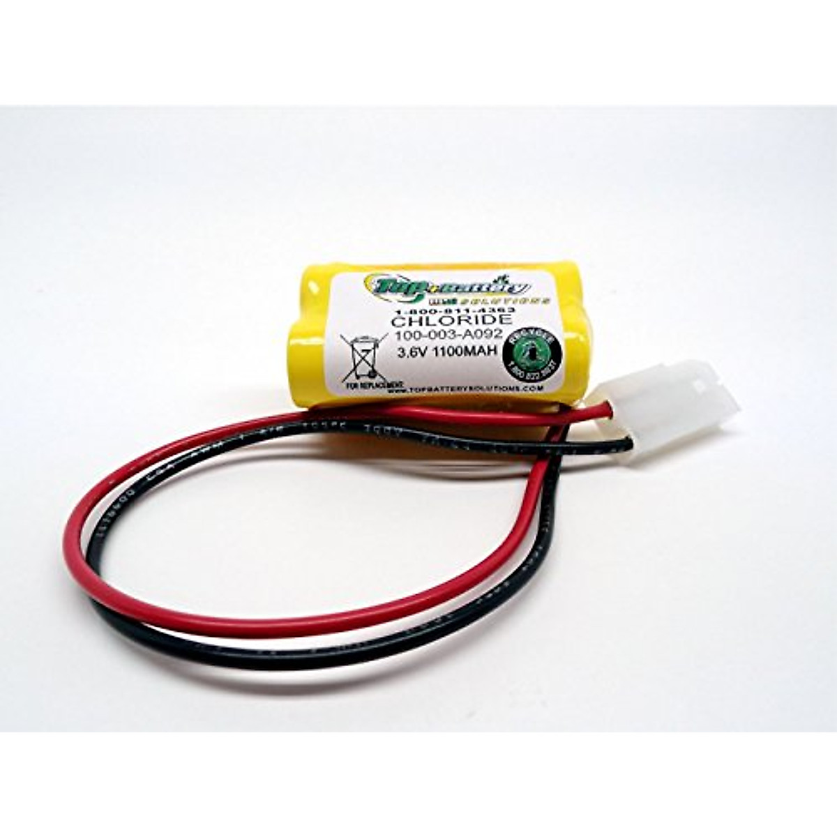 3PC 100-003-A092 or 100003A092 Chloride/Lightguard Replacement Battery