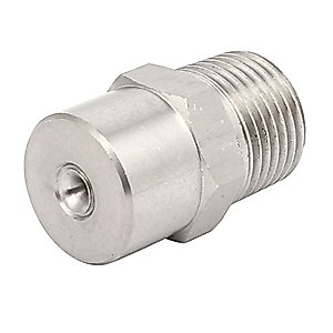uxcell 1/2BSP 304 Stainless Steel Wide Angle Axial Whirl Full Cone Spray Tip