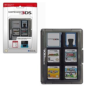 Nintendo 3DS Game Card Case 24 - Black