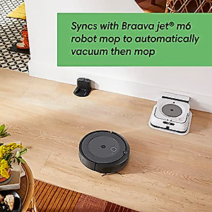 iRobot Roomba i4 EVO (4150) Wi-Fi Connected Robot Vacuum – Now Clean by Room with Smart Mapping Compatible with Alexa Ideal for Pet Hair Carpets & Hard Floors