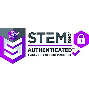 Dolce Play and Learn Dino Interactive Stuffed Animal Plush toy 14", educational sensory holiday gift for kids