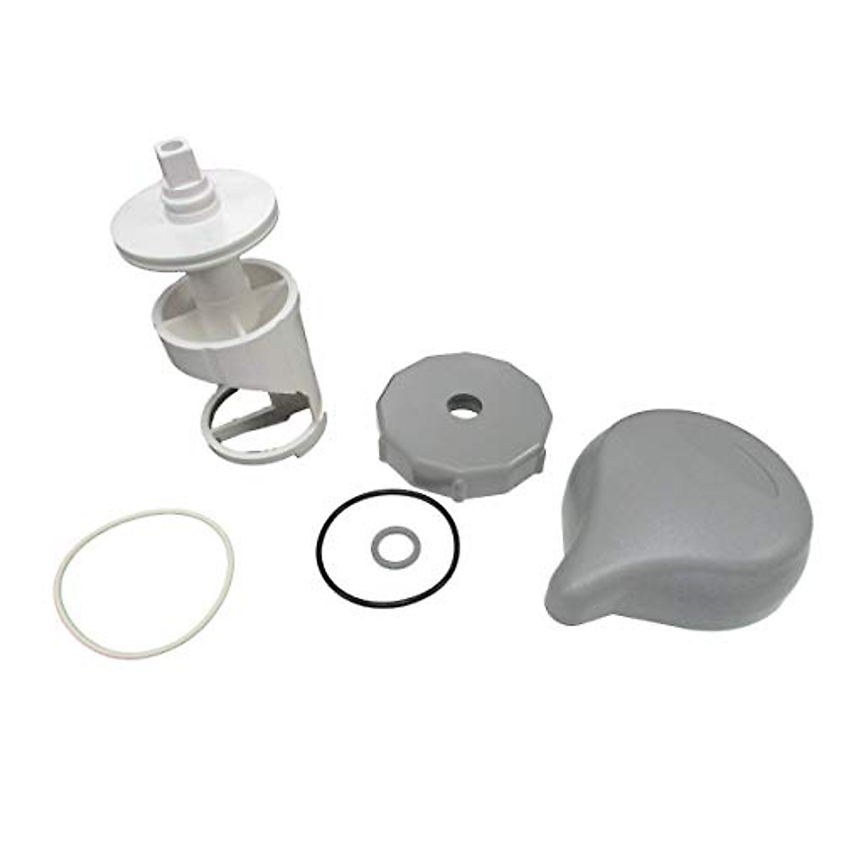American Spa Parts Diverter Valve 4" Kit Sundance® 01-3 Teardrop Knob, Cap, O-Rings,Stem Hot Tub