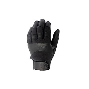 Odyssey Unisex Work Gloves, Adjustable Wrist Wrap, Versatile Utility Safety Gloves for Driving, Cycling, Factory, Sports (Black, Large)