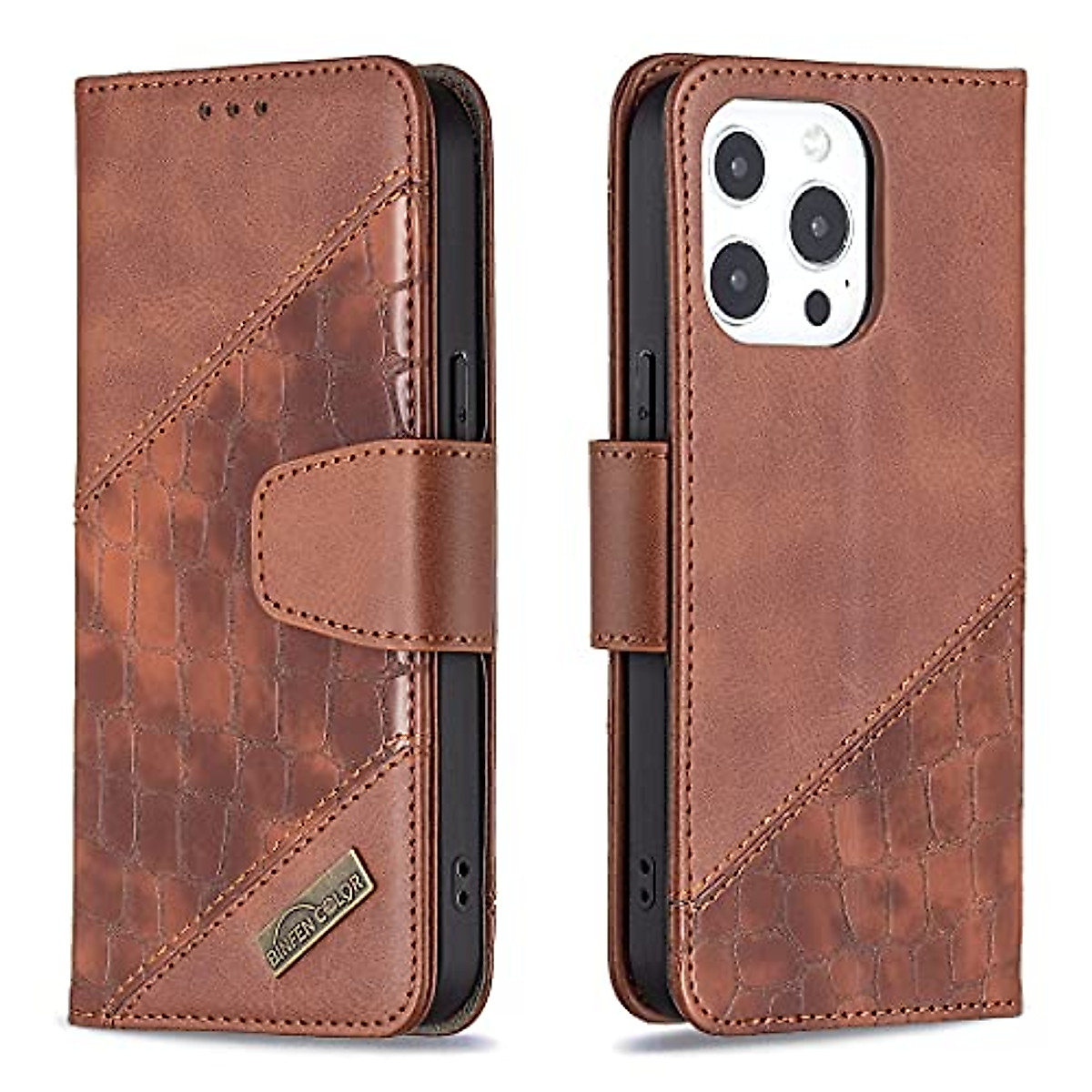 Fansipro Wallet Folio Case for Samsung Galaxy S9 Plus, Premium PU Leather Slim Fit Cover for Galaxy S9 Plus, 3 Card Slots, Steady Strong, Brown