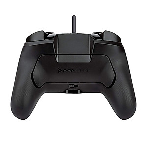 PDP Gaming Faceoff Deluxe+ Wired Switch Pro Controller - Officially Licensed by Nintendo - Customizable buttons, sticks, triggers, and paddles - Ergonomic Controllers - Purple Camo / Camouflage