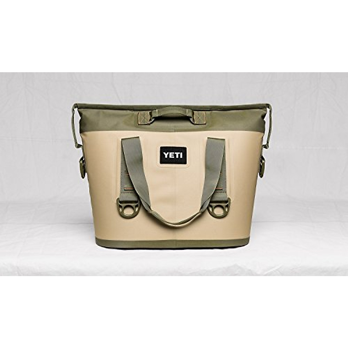 YETI Hopper Two 20 Portable Cooler, Field Tan / Blaze Orange