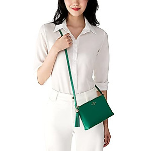 Kate Spade Ivy Street Leather Crossbody (Wintergreen)