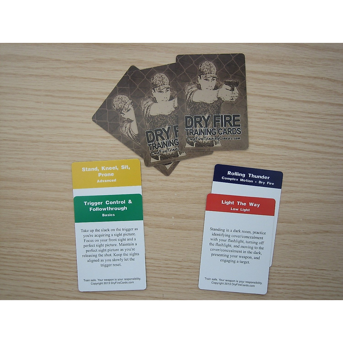 Dry Fire Training Cards