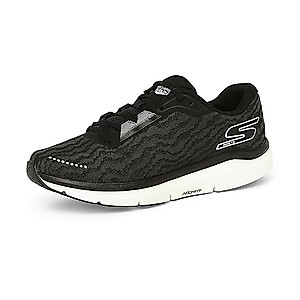 Skechers Women's Go Run Ride 10 Black/White 6 B