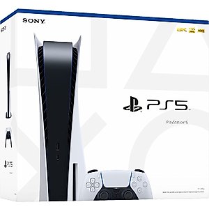 2022 Play_Station 5 Disc Version P_S5 Gaming Console, x86-64-AMD Ryzen Zen 8 Cores CPU, AMD Radeon RDNA, 4K Blu-ray Player, 16GB GDDR6 Memory, Ultra-High Speed 825GB SSD, WiFi 6, Bluetooth 5.1