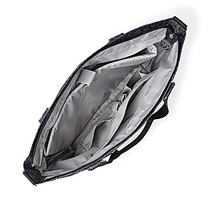 Baggallini womens Avenue Tote Top Handle Handbags, Midnight Blossom, One Size US