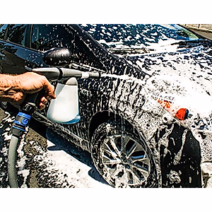 Carrand 92230 Suds-N-Spray Foaming Wash System, Black