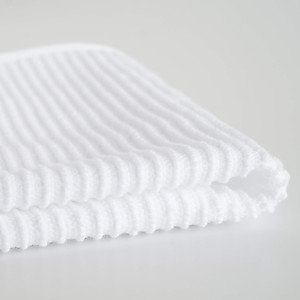 Now Designs Ripple Kitchen Dishcloth, Set of 4, White