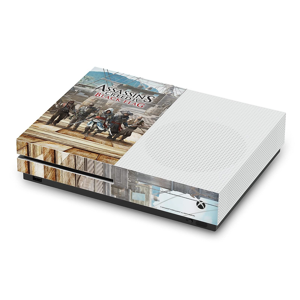 Head Case Designs Officially Licensed Assassin's Creed Group Key Art Black Flag Graphics Vinyl Sticker Gaming Skin Decal Cover Compatible With Xbox One S Console