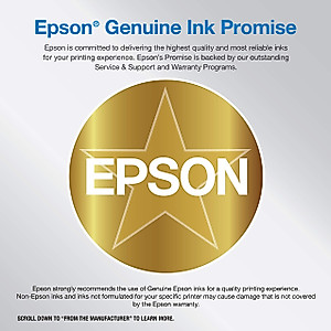 Epson WorkForce WF-7610 Wireless Color All-in-One Inkjet Printer with Scanner and Copier, Amazon Dash Replenishment Ready