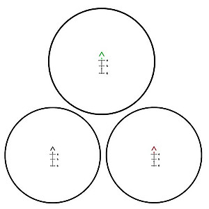 5X50mm Prism Scope GIII LS5X50 with Illuminated Red/Green/Blue Chevron Reticle (Chevron Reticle)