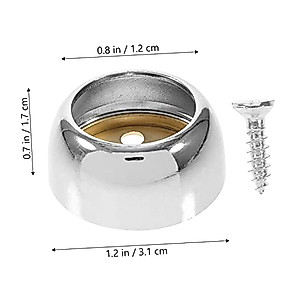 DOITOOL 10pcs Heavy Duty Brackets Heavy Duty Curtain Rods Heavy Duty Shower Curtain Rod Curtain Rod Holders Adhesive Curtain Rod Holder Tension Rod Holder Closet Brackets with Rod Holder