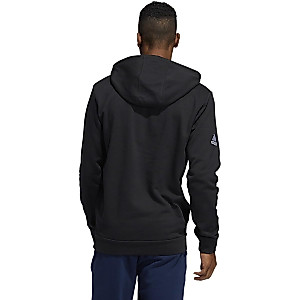 adidas Golf Men's Soft Cotton Blank Hoodie, Black, Medium