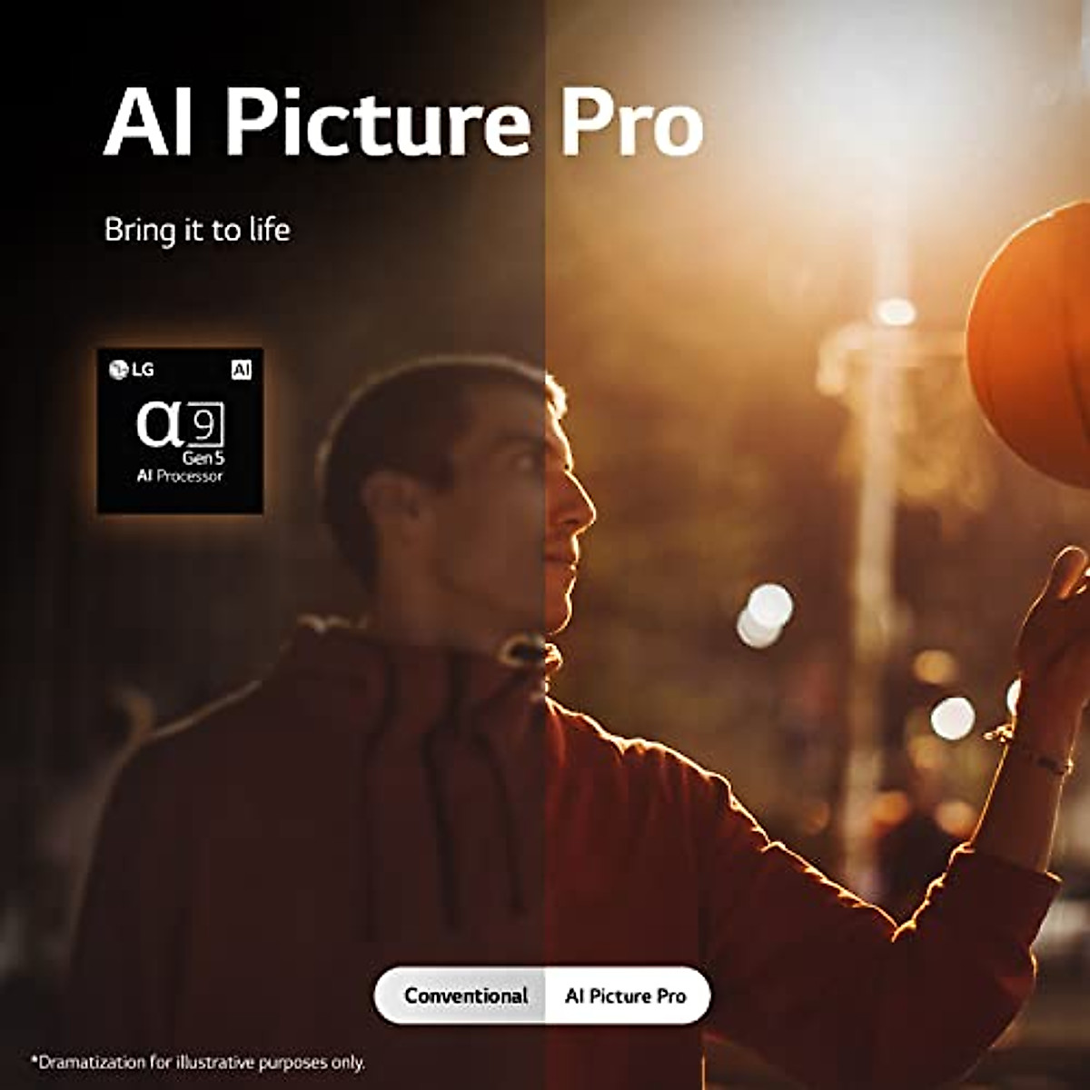 LG 55-Inch Class OLED evo Gallery Edition G2 Series Alexa Built-in 4K Smart TV, 120Hz Refresh Rate, AI-Powered 4K, Dolby Vision IQ and Dolby Atmos, WiSA Ready, Cloud Gaming (OLED55G2PUA, 2022)