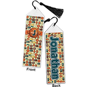 Basketball Book Mark w/Tassel (Personalized)