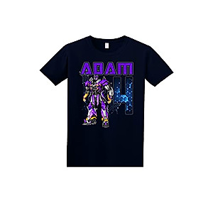 Robot Custom Shirt, Robot Birthday Shirt, Personalized Robot Shirt, Robot family shirts, Robot matching family Birthday Shirt, Birthday t-shirt for girls and boys