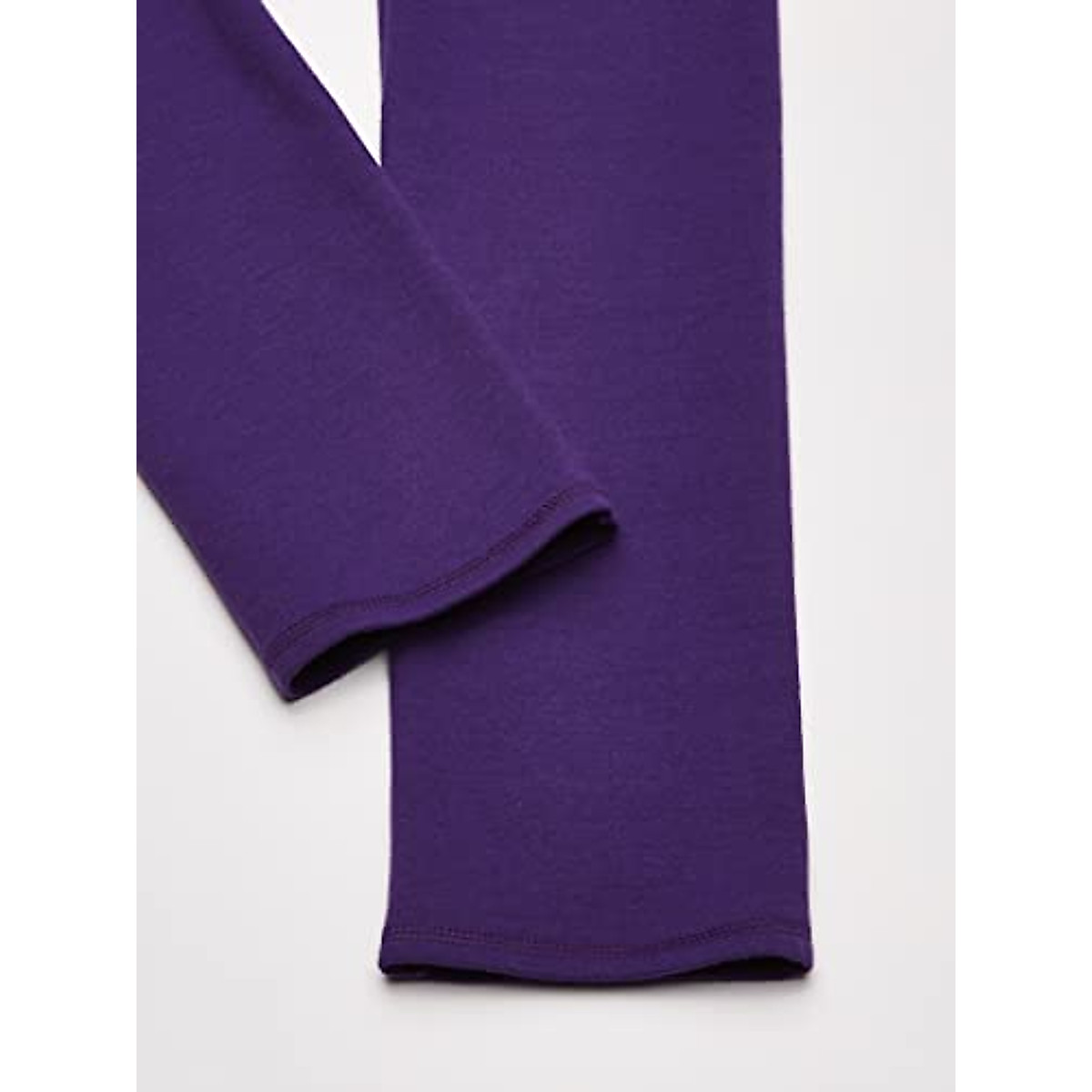 Hanes girls Comfortsoft Ecosmart Open Bottom Leg Sweatpants Pants, Purple Thora, Small US