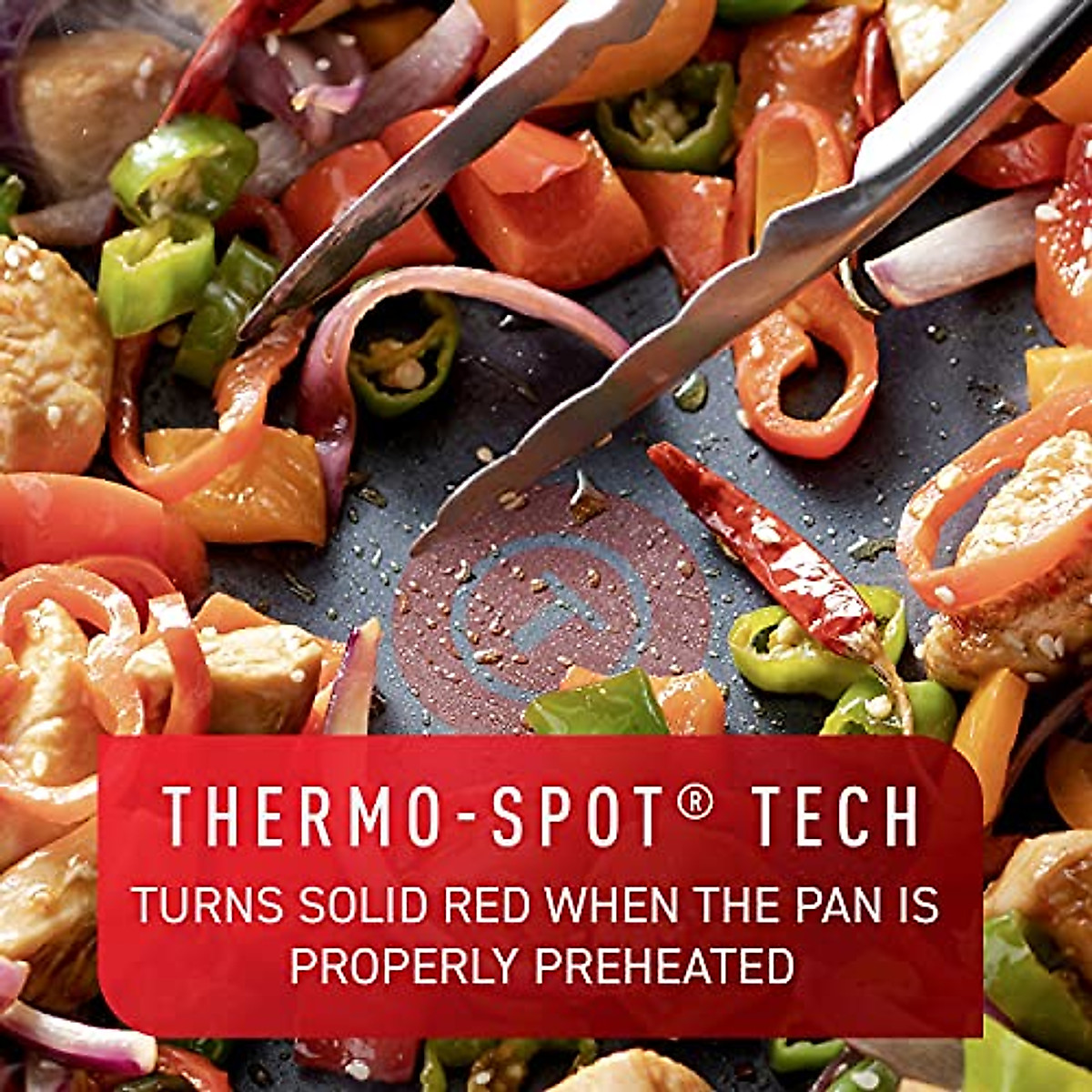 T-fal Platinum Nonstick Cookware Set 12 Piece Induction Pots and Pans, Dishwasher Safe Slate