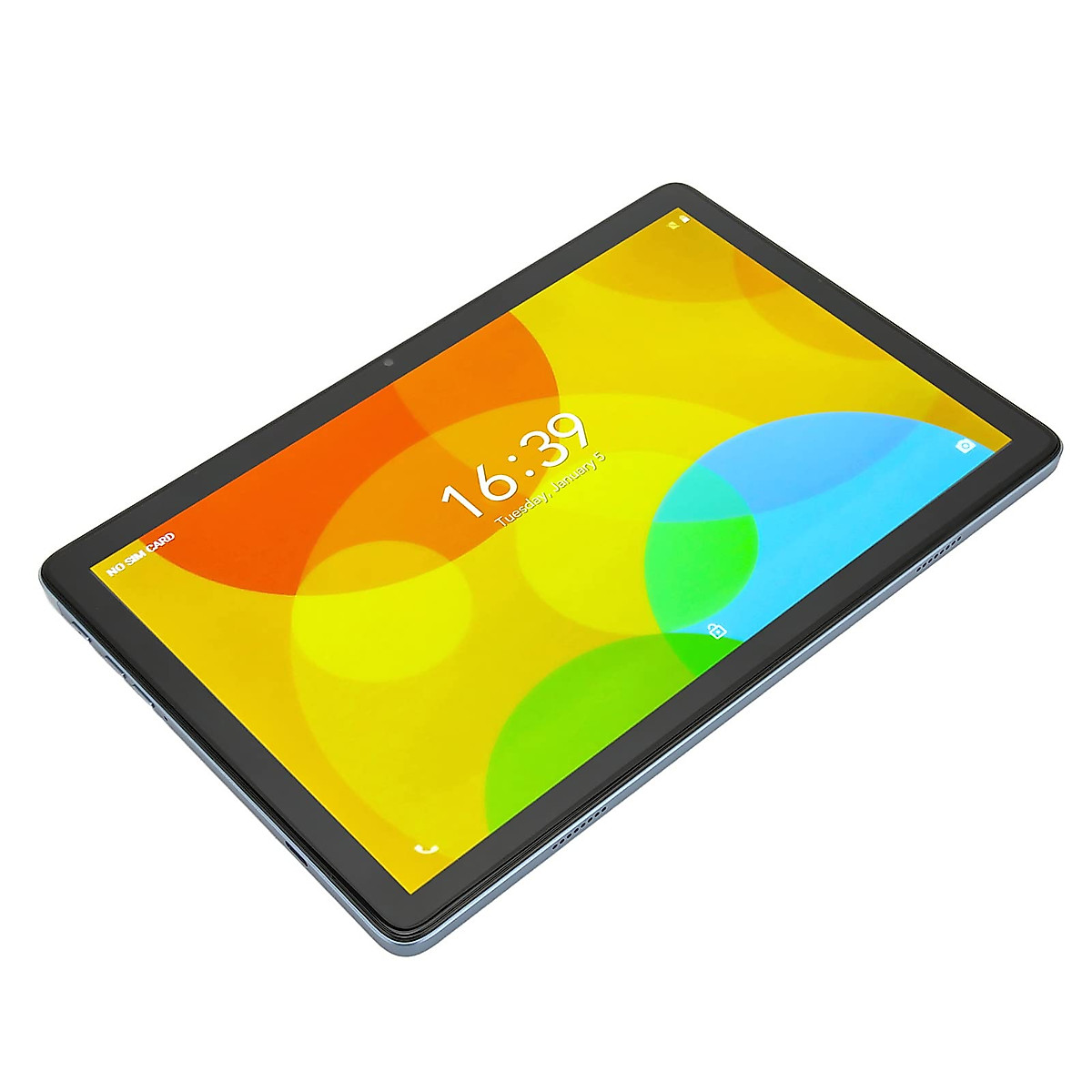 GLOGLOW 10.1 Inch Tablet, Tablet with GPS Sensor Front 5MP Rear 13MP US Plug 100‑240V Octa Core 8GB RAM 128GB ROM 2.4G 5G WiFi for Android 11 for Entertainment (Light Blue)