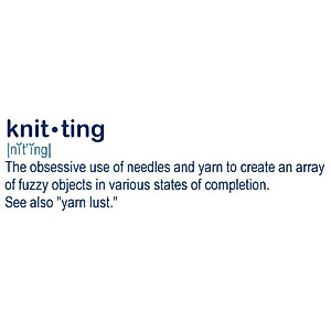 CafePress Knit Ting Mugs Ceramic Coffee Mug, Tea Cup 11 oz