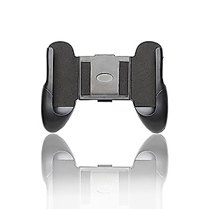 4.5-6.5 inch Mobile Phone Game Joystick Spiral Mini Joystick Game Handle Grip Controller Rocker Joypad Foldable Stand Holder L1R1 Mobile Game Trigger Joystick Gamepad for 4.5-6.5 inch Cellphones…