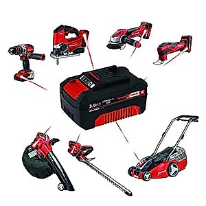 Einhell Power X-Change 18-Volt 3.0-Ah Lithium-Ion Starter Kit, Includes Battery and Fast Charger