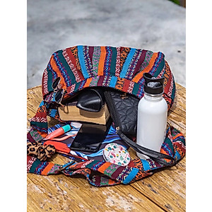 Casual Ladies Women Large Durable Fabric Cross Body Hobo Shoulder Messenger Bag Travel Purse Wallet Handbag Tote Bag