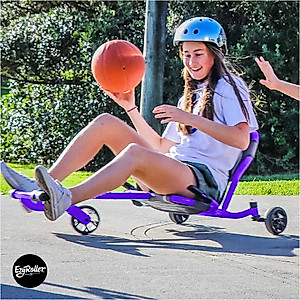 EzyRoller New Drifter Pro-X Ride on Toy for Kids or Adults, Ages 10 and Older Up to 200 lbs. - Purple