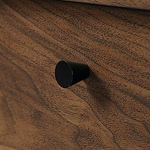 Sauder 2 tier Harvey Park Narrow Bookcase, Grand Walnut finish