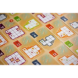 Pandasaurus Games Silver and Gold Card Game | Flip and Write Strategy Game | Fun Treasure Hunt Adventure Game for Adults and Kids | Ages 8+ | 2-4 Players | Average Playtime 20 Minutes | Made