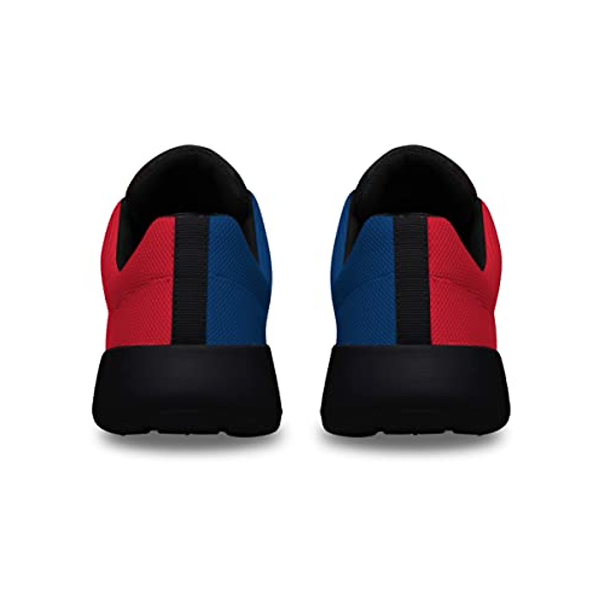 Dominican Republic Flag Shoes Mens Womens Running Shoes Athletic Casual Tennis Sneakers Walking Golf Gym Shoes Black Size 9.5