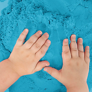 Sensory Sand Blue 5 Pounds of Sensory Play Sand Bulk Refill
