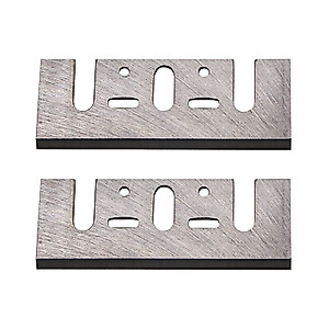 3-1/4 Inch 82mm Carbide Planer Blades Replacement for Makita 1900B, KP0810, KP0800K, DeWalt D26676, DW6655, DW680, 678, 680K, Bosch 1594 PA1205, Ryob (2 Pcs)