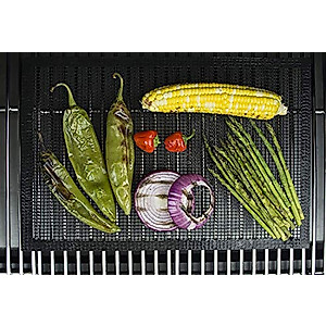BBQ Butler Non-Stick BBQ Mesh Grill Mat- Perfect For Smokers - Traeger, Green Egg, Kamodo Compatible