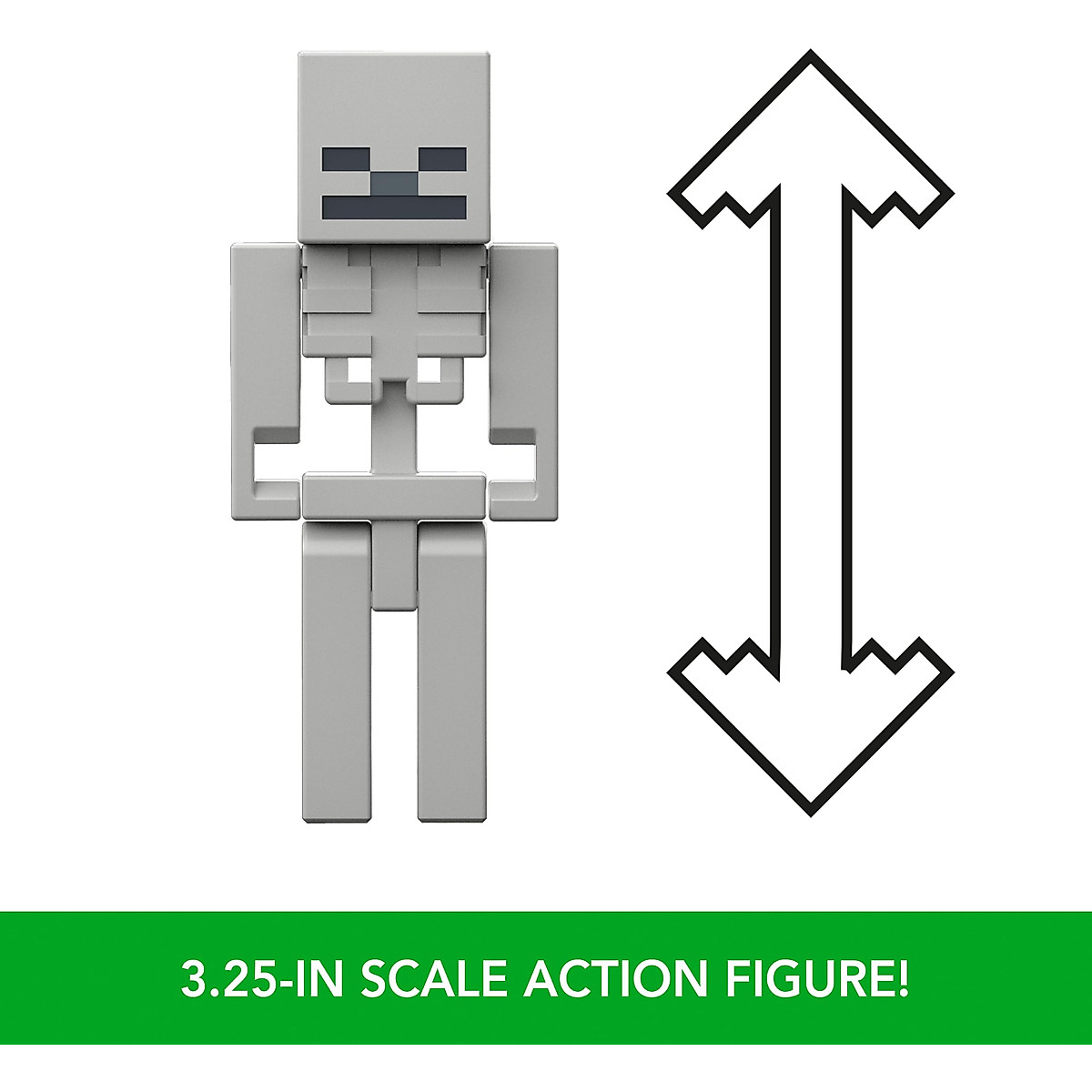 Mattel Minecraft Toys, 3.25-inch Action Figure 2-Packs, 2 Figures and 2 Accessories, Collectible Gifts for Kids, HLB29