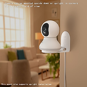 Zwolf (Pack of 2) Metal Wall Mount for Blurams Security Camera, Upside Down or Upright on Any Wall Allows The Best Range of Camera Motion Without Having to Mount to Ceiling (NOT Included Camera)