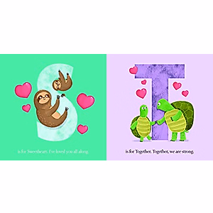 The ABCs of Love: Learn the Alphabet and Share Your Love with this Adorable Animal Board Book for Babies and Toddlers