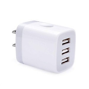 Fast Charging Block, HOOTEK USB Plug Wall Charging Adapters 3.1A Multiple Wall Charger Box Cube Brick for iPhone 15 14 13 12 11 Pro Max XS XR X 8 Plus, Samsung Galaxy S24 A53 S23 S22 S21 S20, LG, Moto