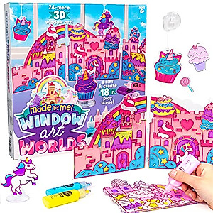 Yes Made by Me Paint & Create Window Art Worlds Unicorn Kit