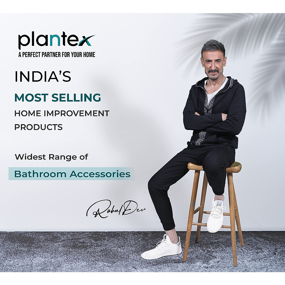 Plantex Premium Diamond Black Glass Corner Shelf for Bathroom/Kitchen Shelf/Bathroom Accessories (9x9 Inches) - Pack of 2