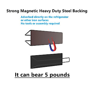 2Pack 15.7in Spice Rack Wall Mount and 2Pack Magnetic Paper Towel Holder