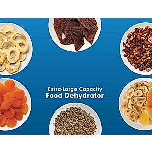 Aroma Housewares - AFD-815B Aroma Housewares Professional 6 Tray Food Dehydrator, Black