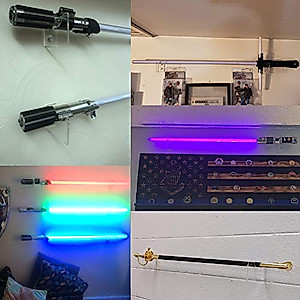 YYST Light Saber Wall Mount Light Saber Wall Display Rack - No Lightsaber
