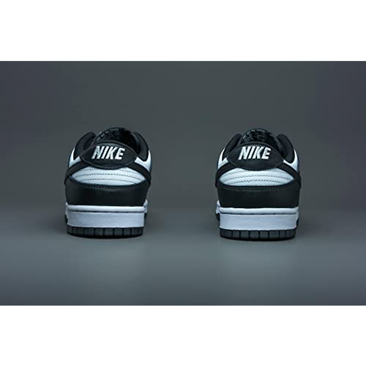 Nike Dunk Low Retro Men's Basketball Shoes, White Black White, 11 US